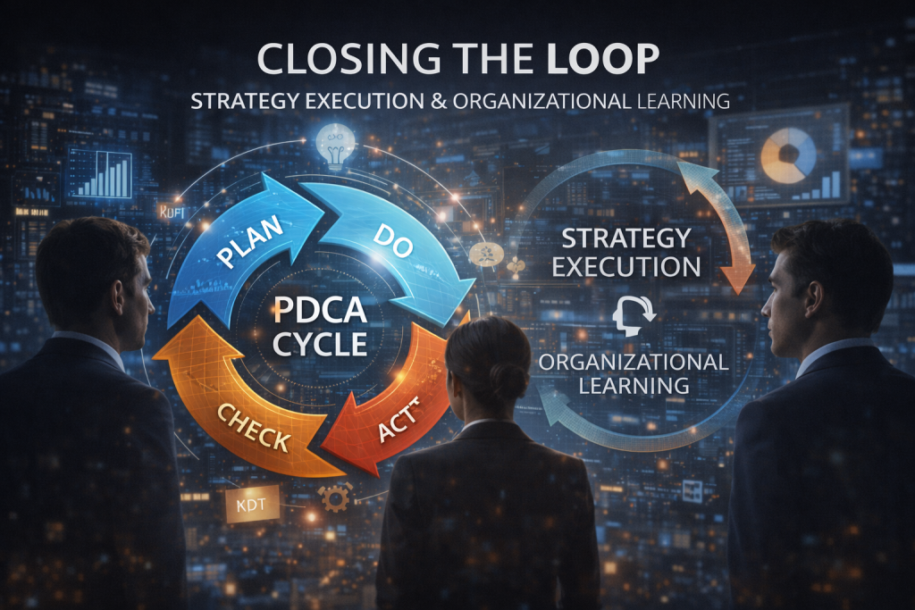 Closing the Loop, Strategy Execution, PDCA Cycle, dan Organizational ...