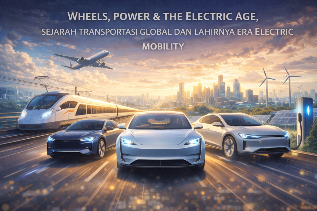 Wheels, Power & the Electric Age, Sejarah Transportasi Global dan ...